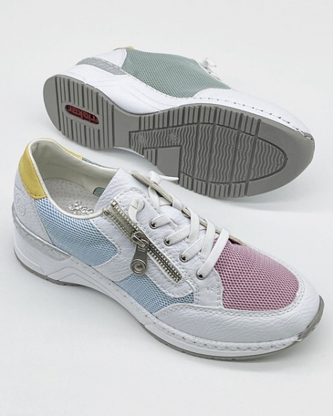 N4359-90 Rieker półbuty sneakersy damskie, tęgość E-F-G > N4359-90 ...